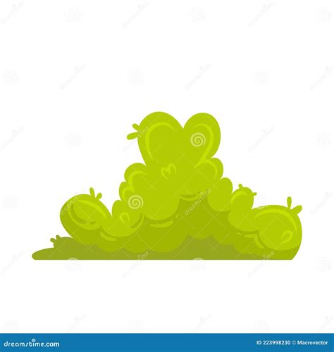 Cartoon Bush Illustration Stock Vector Illustration Of Playing 223998230