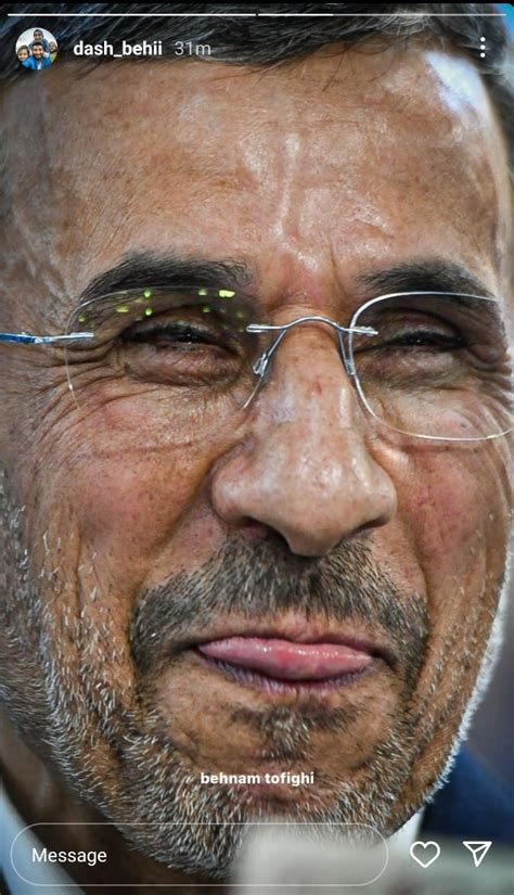 چهره جدید احمدی‌نژاد، عکس برگزیده سال شد