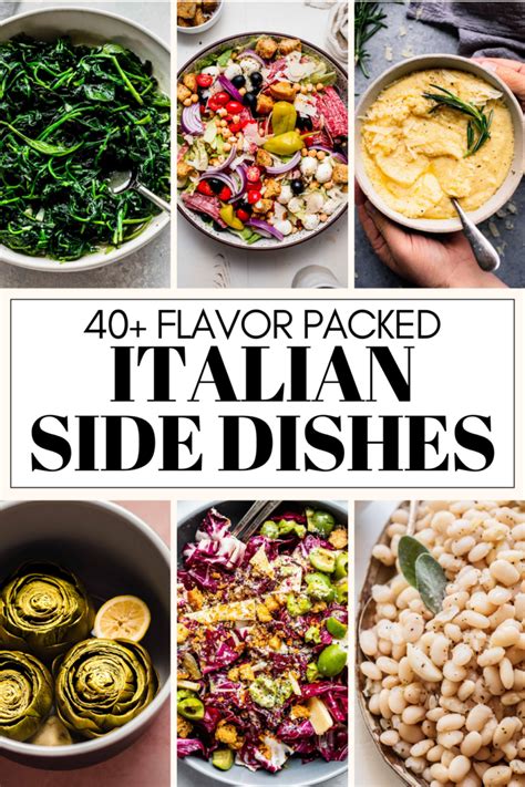 40 Easy Italian Side Dishes Platings Pairings