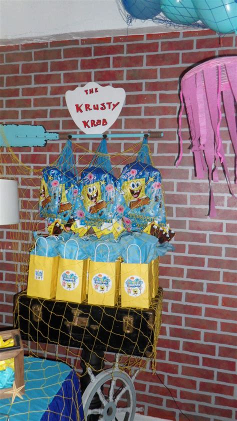 Spongebob Squarepants Birthday Party Ideas Photo 2 Of 24 Catch My Party