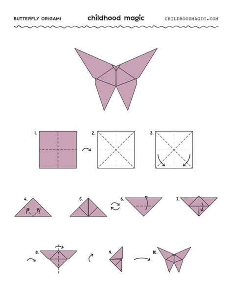 Free Easy Printable Origami Instructions Pdf Printables For Everyone
