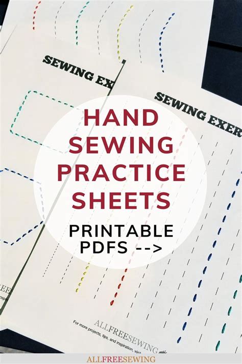 Printable Sewing Practice Sheets At Louise Aquilar Blog