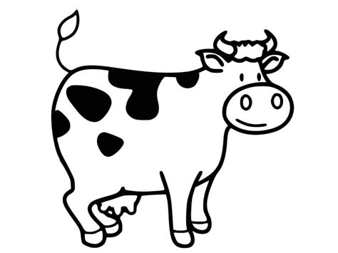 Coloriage Vache à Imprimer Sur Coloriageenfantcom