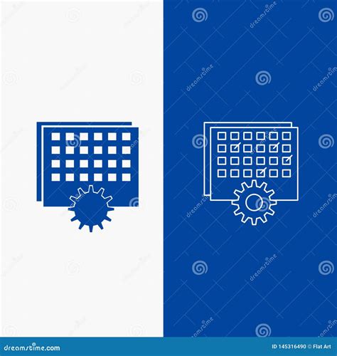 Event Management Processing Schedule Timing Line And Glyph Web