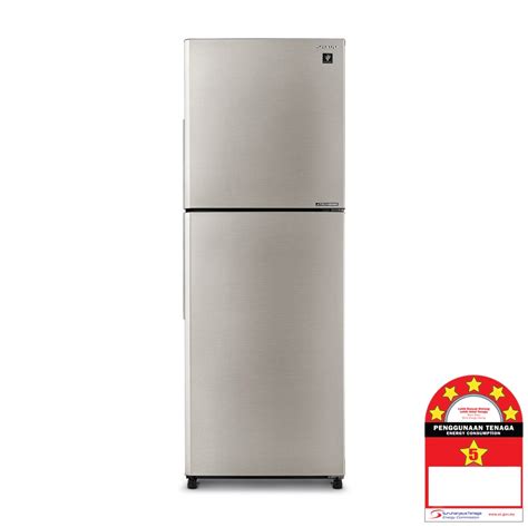 SHARP SJ4422MSS 440L J TECH INVERTER SMILE TOP MOUNT REFRIGERATOR