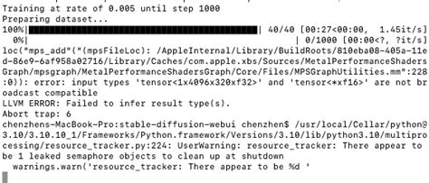 Python Always Crashes While Training Rstablediffusion
