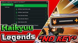 Haikyuu Legends Script Gui Hack Auto Win Inf Yen Hitbox And More No Key