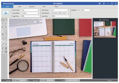 Netumscan Sd 800nc Portable Document Camera User Guide