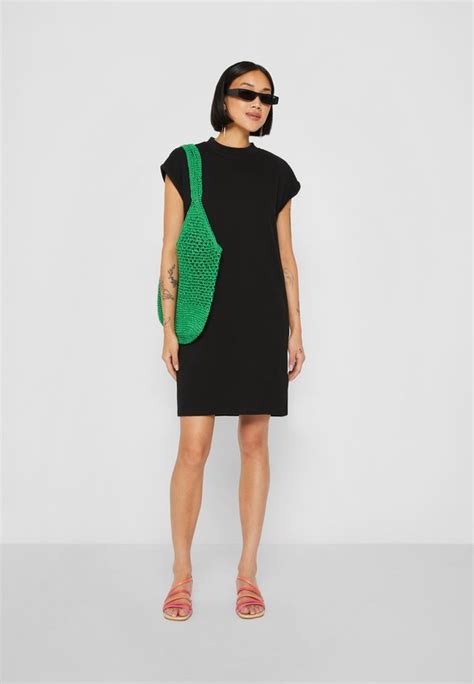 Urban Classics Žerzejové šaty Schwarz černá Zalando Cz