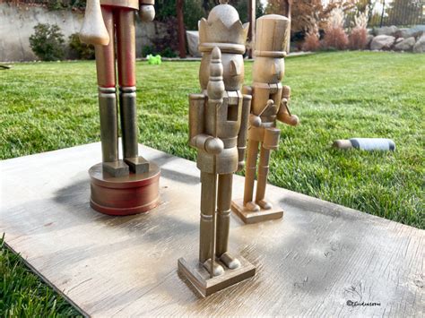 How To Make Brass Nutcracker Christmas Decorations The Idea Room