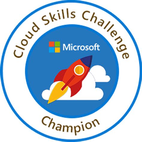 Msus Cloud Skills Challenge Champion Credly