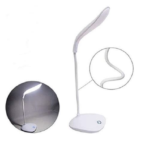 Kit Luminária Mesa Niveis Touch Sem Fio LED Flexivel MadeiraMadeira