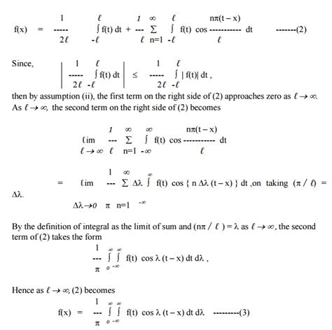 Fourier Transforms