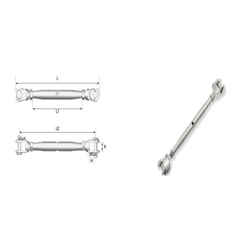 Rigging Screw 5mm Jawjaw Australian Boating Supplies