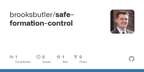 Github Brooksbutlersafe Formation Control