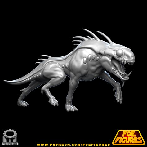 🐕 Mass Effect Varren A・ 3d File For 3d Printing・cults