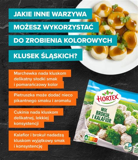 Przepisy na kolorowe, warzywne kluski śląskie - Hortex