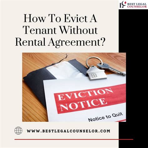 How To Evict A Tenant Without Rental Agreement By Bestlegalcounselor On