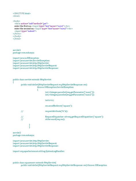 Addservlet Pdf Java Enterprise Platform Java Specification Requests