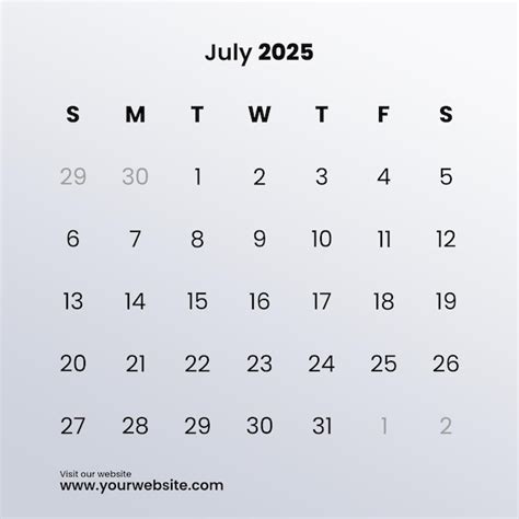 Daily 2025 Month Psd High Quality Free Psd Templates For Download