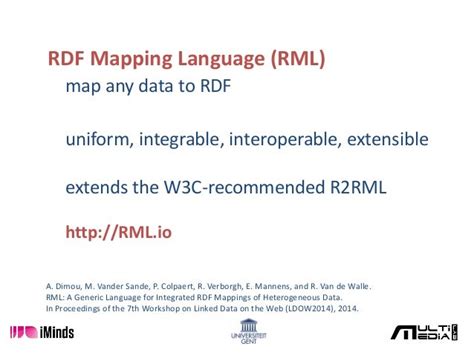 Machine Interpretable Dataset And Service Descriptions For Heterogene