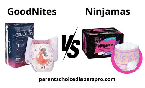 Goodnites Vs Ninjamas Helpful Guide Top Review 2024