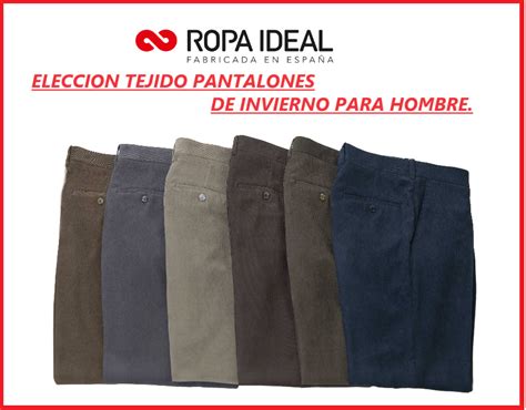 ELECCION TEJIDO PANTALONES DE INVIERNO PARA
