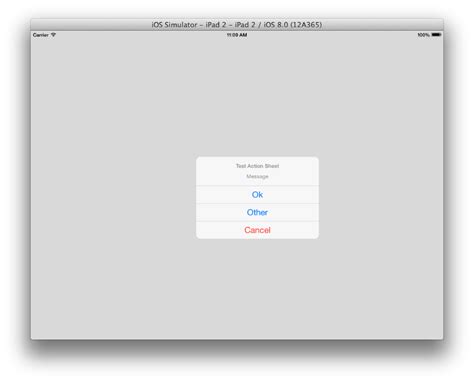 Ipad Change Action Sheet Popover Arrow In IOS Stack Overflow