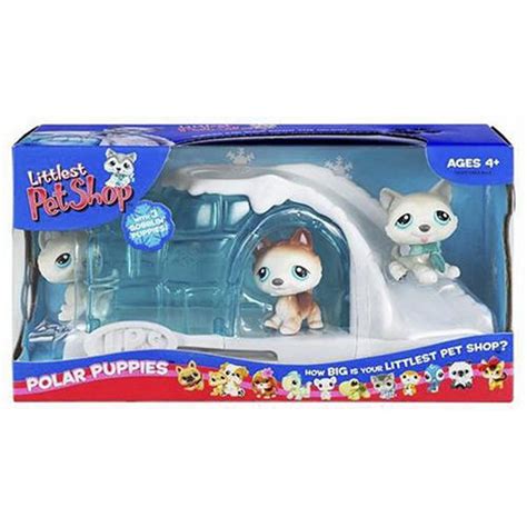 Lps Small Playset Polar Puppies Generation 1 Pets Lps Merch