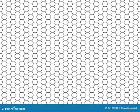 Honeycomb Seamless Pattern Stock Vector Illustration Of Fashion 64123788