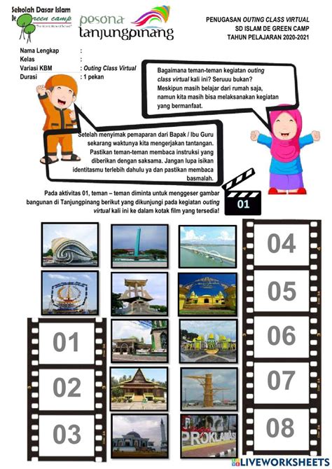Outing Class Virtual Level 2 Worksheet Live Worksheets