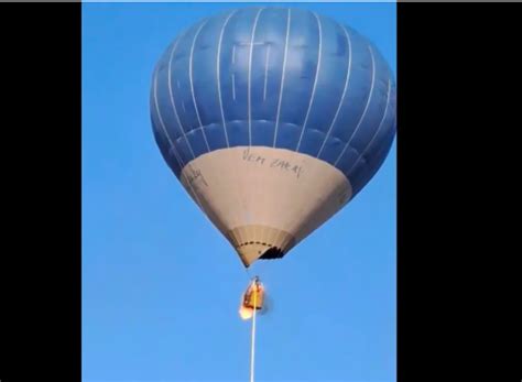 Vinculan a proceso a piloto del globo aerostático que se incendió y