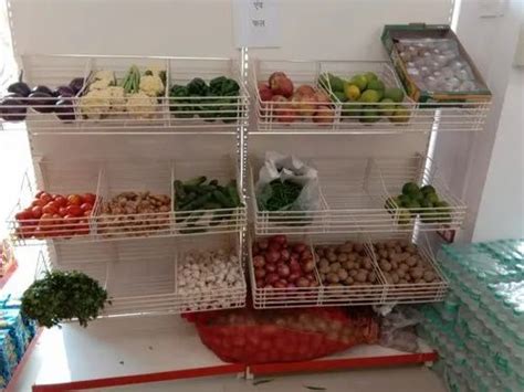 Mild Steel Vegetable Racks For Supermarket At Rs In New Delhi ID