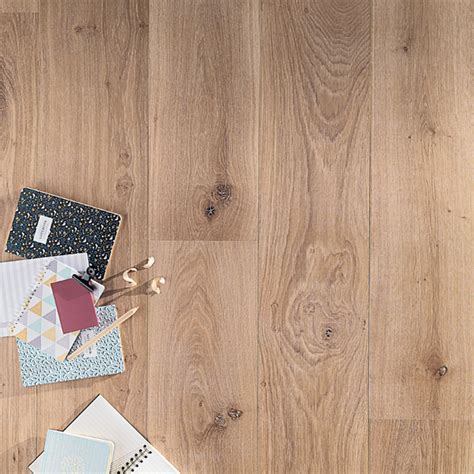 Parquet Contrecollé Diva Chêne Authentique Sable 223 Mm X 1500 Mm