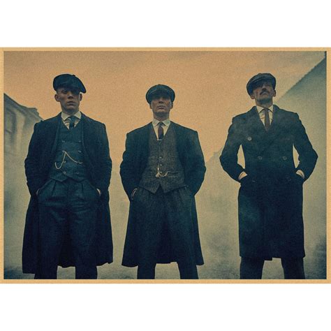 滿199出貨 海報 電影海報 浴血黑幫 Peaky Blinders電影海報 復古牛皮紙海報裝飾 背景裝飾 裝飾畫海報 蝦皮購物