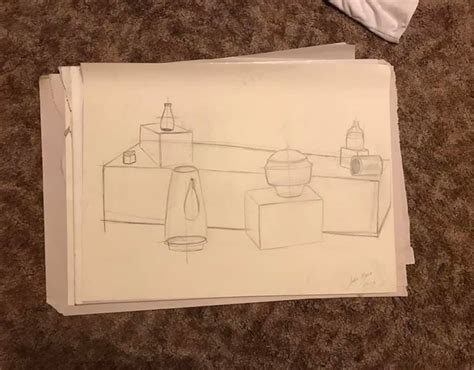 2d Design Class Drawings And Sketches On Behance