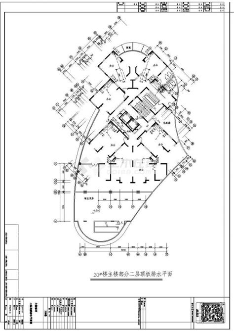 一类高层商住楼消防示意图住宅小区土木在线