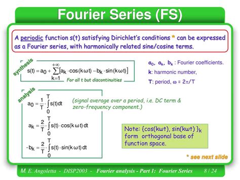Ppt Fourier Analysis Part 1 Fourier Series Powerpoint Presentation