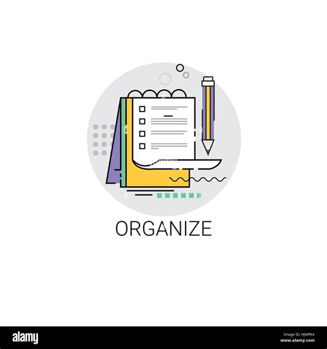 Data Organize Check List Business Icon Stock Vector Image And Art Alamy
