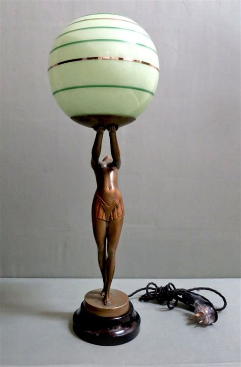 Buy Art Deco Figural Lamp From Nostalgia Antiques