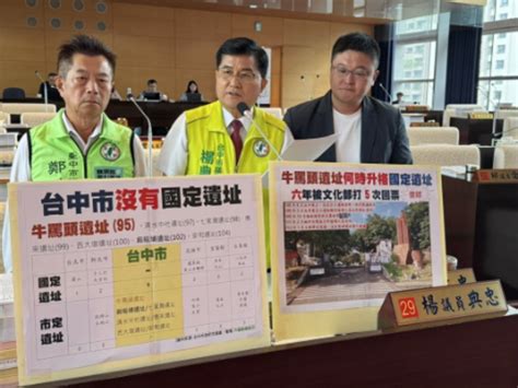 牛罵頭遺址申請國定遺址與補助命運多舛議員要求市府加強文化部溝通與資料準備 臺灣導報