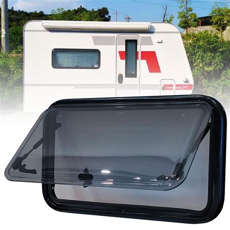 Rv Push Out Window Uv Proof Camper Acrylic Glass Hinged Window Replacement With