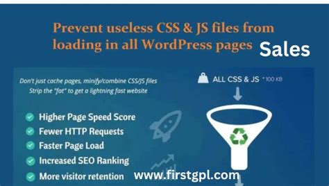 Asset Cleanup Pro Gpl V1247 Page Speed Booster Plugin First Gpl