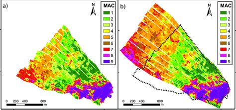 Mac Map Of The Bedford Basin In A 2016 And B 2017 Obtained From The Download Scientific