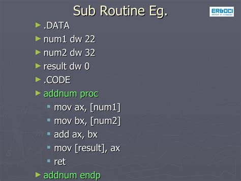 Stack And Subroutine Ppt