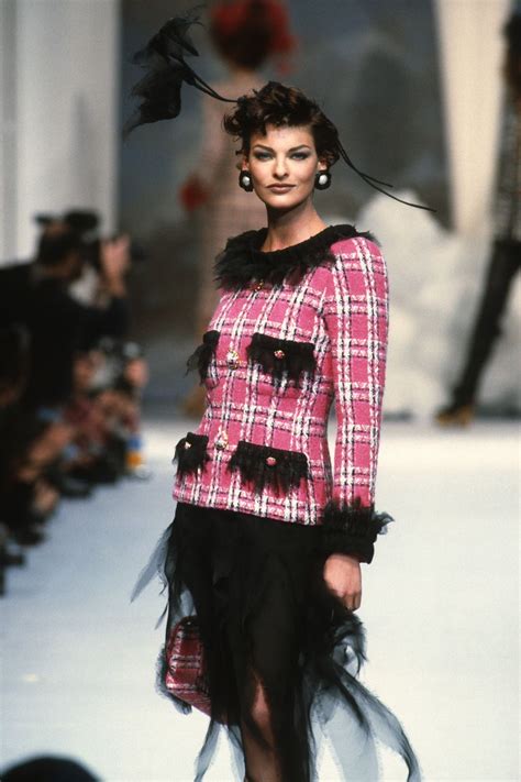 Linda Evangelistas Most Iconic Runway Moments
