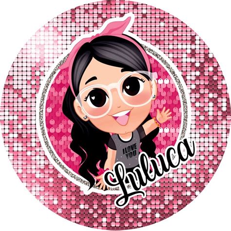 Painel Redondo Tema Luluca em Tecido Veste Fácil Shopee Brasil