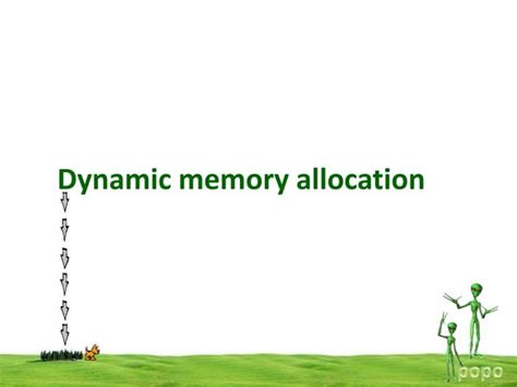 4 Dynamic Memory Allocation Ppsx Data Storage And Warehousing Computing
