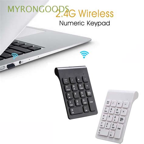 Diy卍portable 2 4g Wireless Keyboard 18 Keys Mini Numeric Keypad For Laptop Pc 9jnk505r I