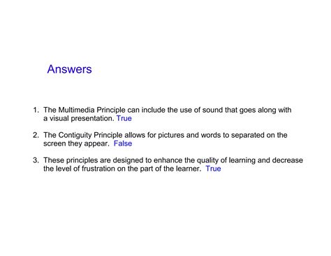 Contiguity Principle Ppt